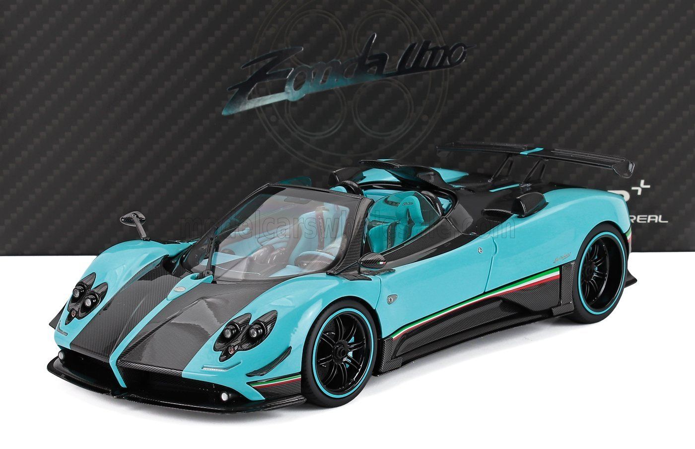 PAGANI - ZONDA UNO 2010 - LIGHT BLUE 1/18 Almost Real NEU (Neu und ...