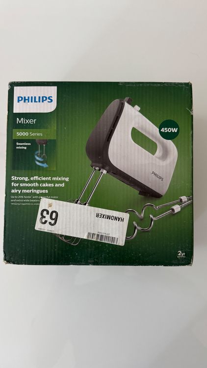 Philips Handmixer 5000 Series – 450 W – Neu & unbenutzt (Gebraucht) in ...