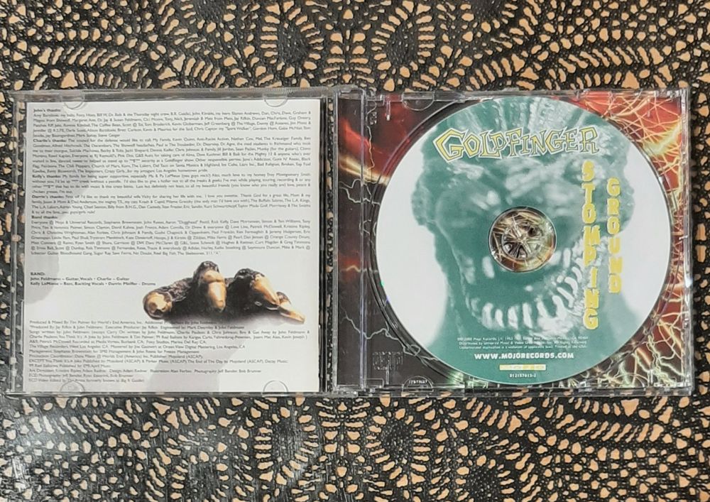 Goldfinger - Stomping Ground, USA Punk Rock CD Album 2000 (Gebraucht ...
