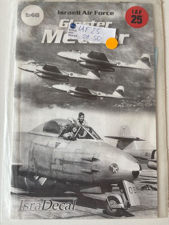 1/48 IAF GLOSTER METEOR DECALS (Gebraucht) in MÜHLEDORF/SO für CHF 8.9 ...