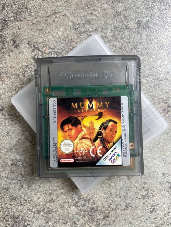 The Mummy Returns / Die Mumie 2 - Nintendo Gameboy Color | Kaufen auf ...