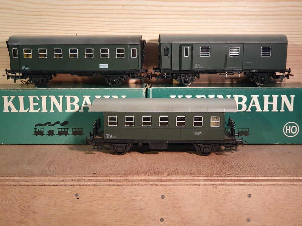 Kleinbahn 368/371/372 Personenzug grün | Kaufen auf Ricardo