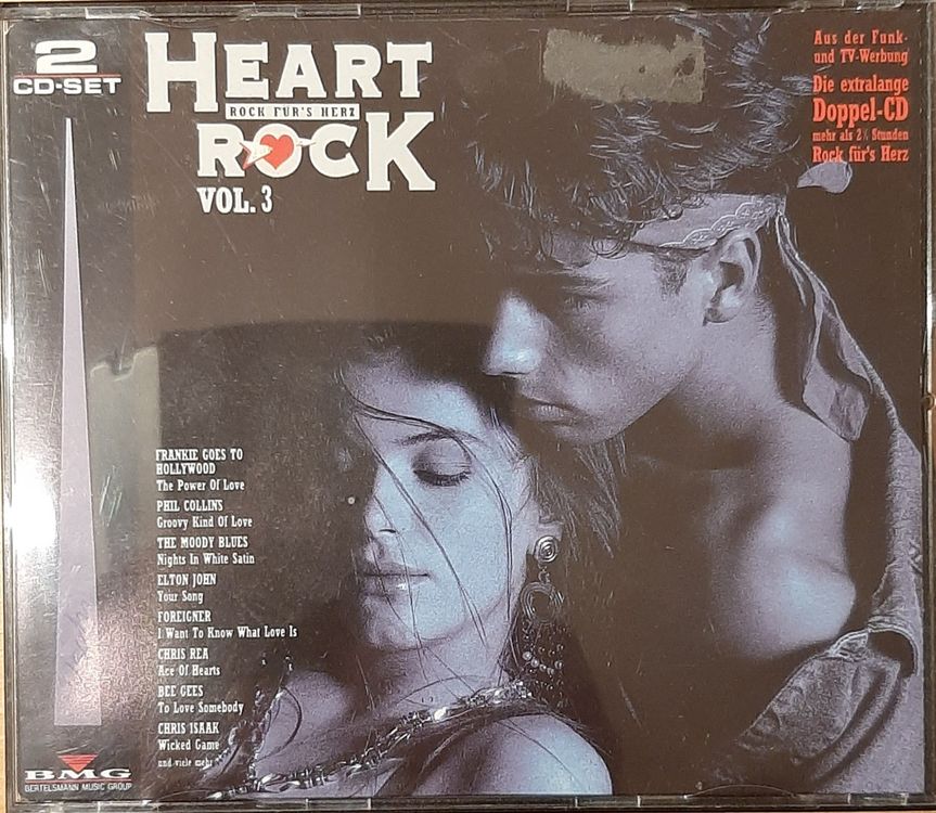 Heart Rock Vol.3, Rock fürs Herz, 2CD Compilation 1991 | Kaufen auf Ricardo