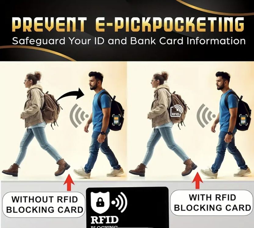 RFID Blocker Karte - Schützt Ihre Daten kontaktlos (Neu und ...