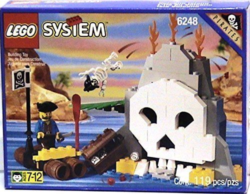 LEGO® 6248 Totenkopfinsel Volcano Island Piraten Île Isola🏝 (Gebraucht ...
