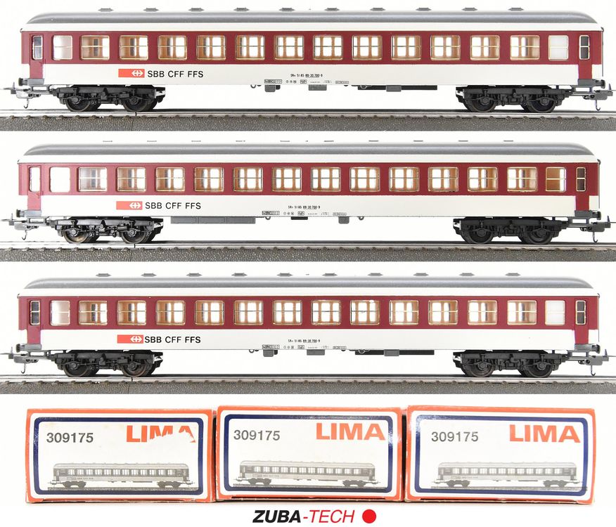 Lima 3x EW I Personenwagen SBB H0 GS mit OVP (Gebraucht) in St. Gallen für CHF 22 – mit ...