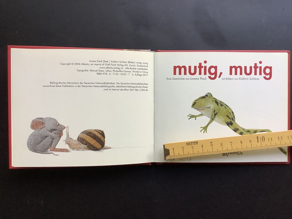 Buch: L. Pauli & K. Schärer – Mutig mutig (2006/2017) (Gebraucht) in ...