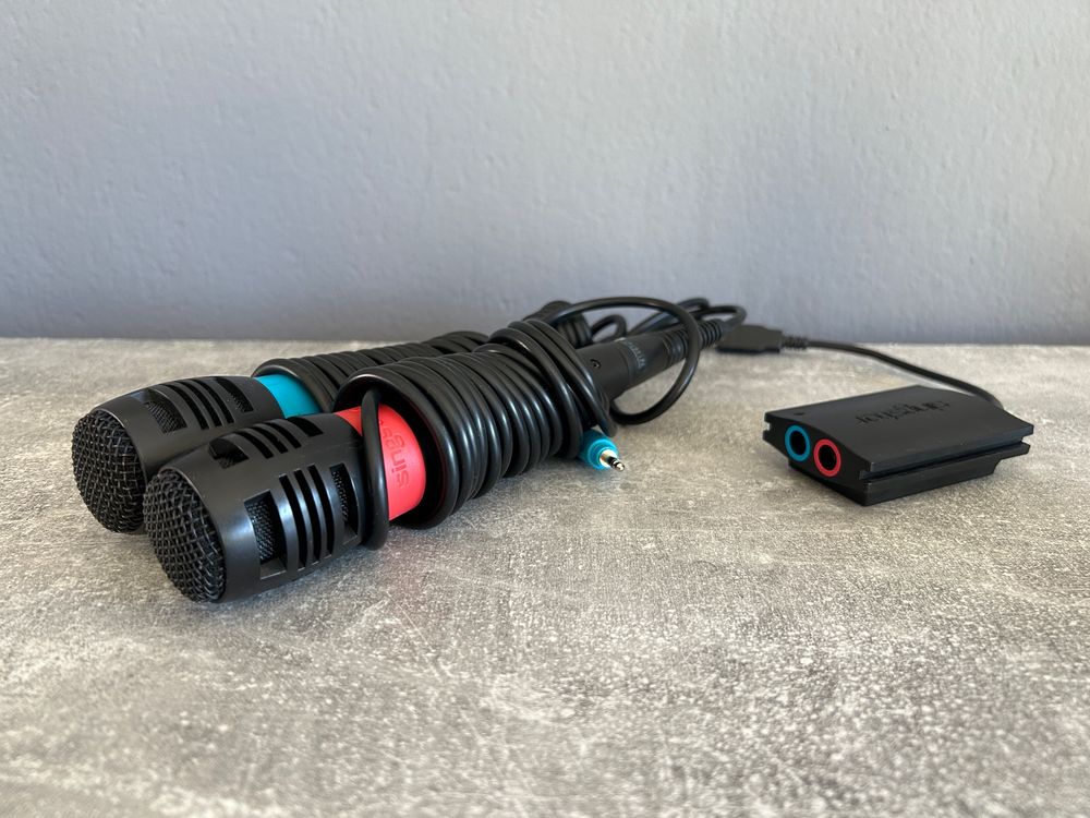 Singstar Mikrofone Set - Microphone PS2 / PS3 / PS4 / PS5 (Gebraucht ...