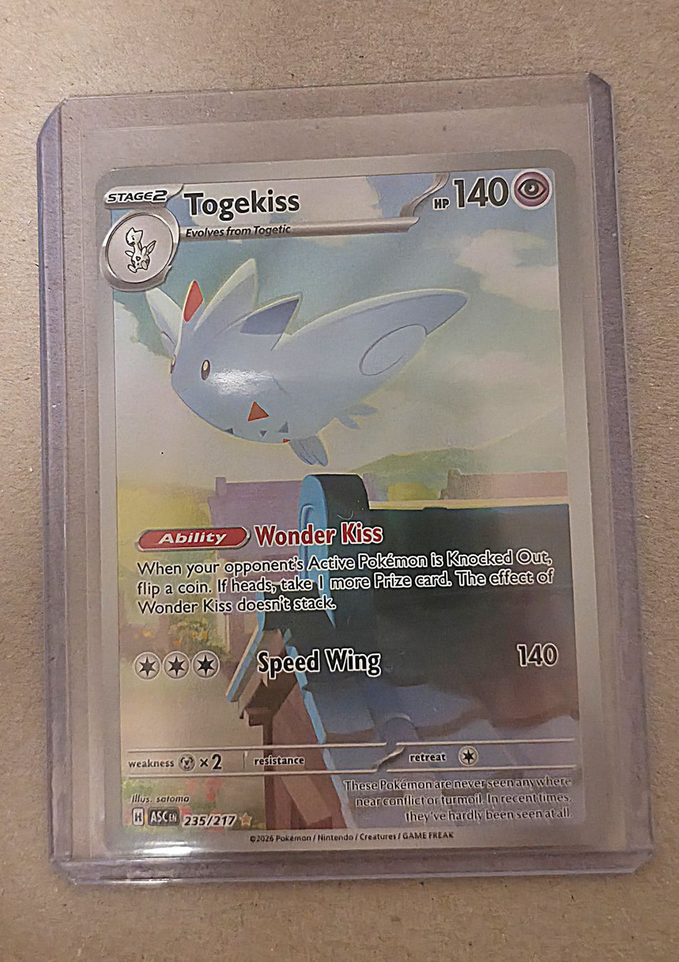Pokemon Ascended Heroes - "Togekiss" ASC 235/217 (Neu (gemäss ...