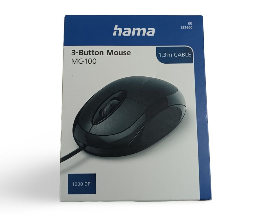 HAMA 3 Knopf Maus MC-100 (Neu (gemäss Beschreibung)) in Luzern für CHF ...