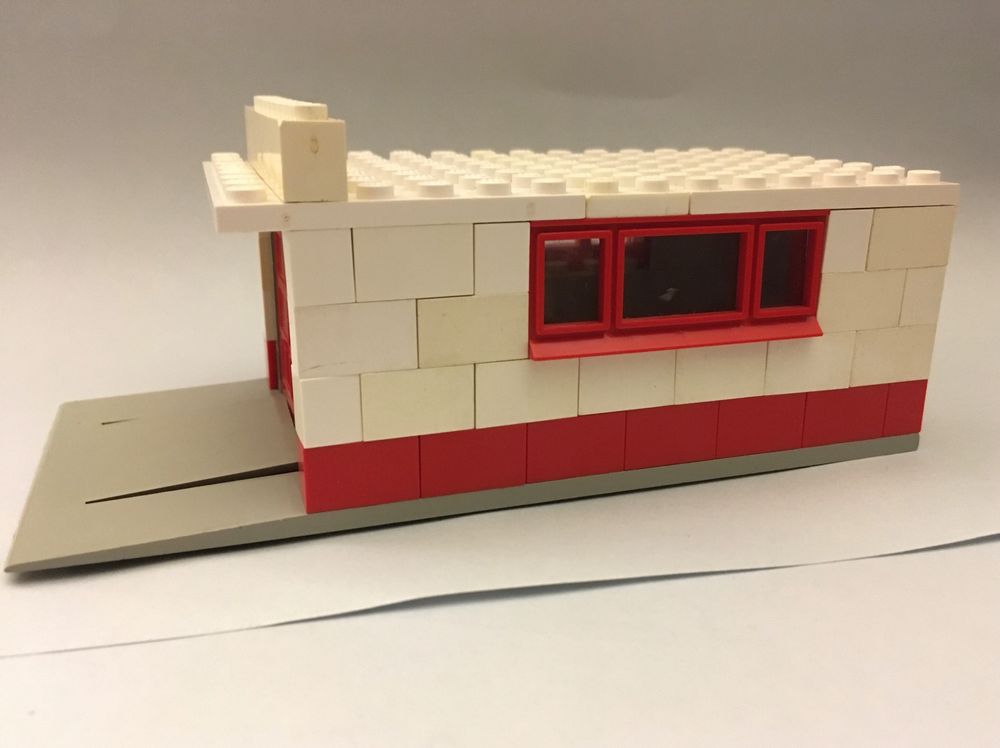 Lego Set 236 Garage ohne OVP von 1968, 1x 1x8 „Garage“ fehlt (Gebraucht ...