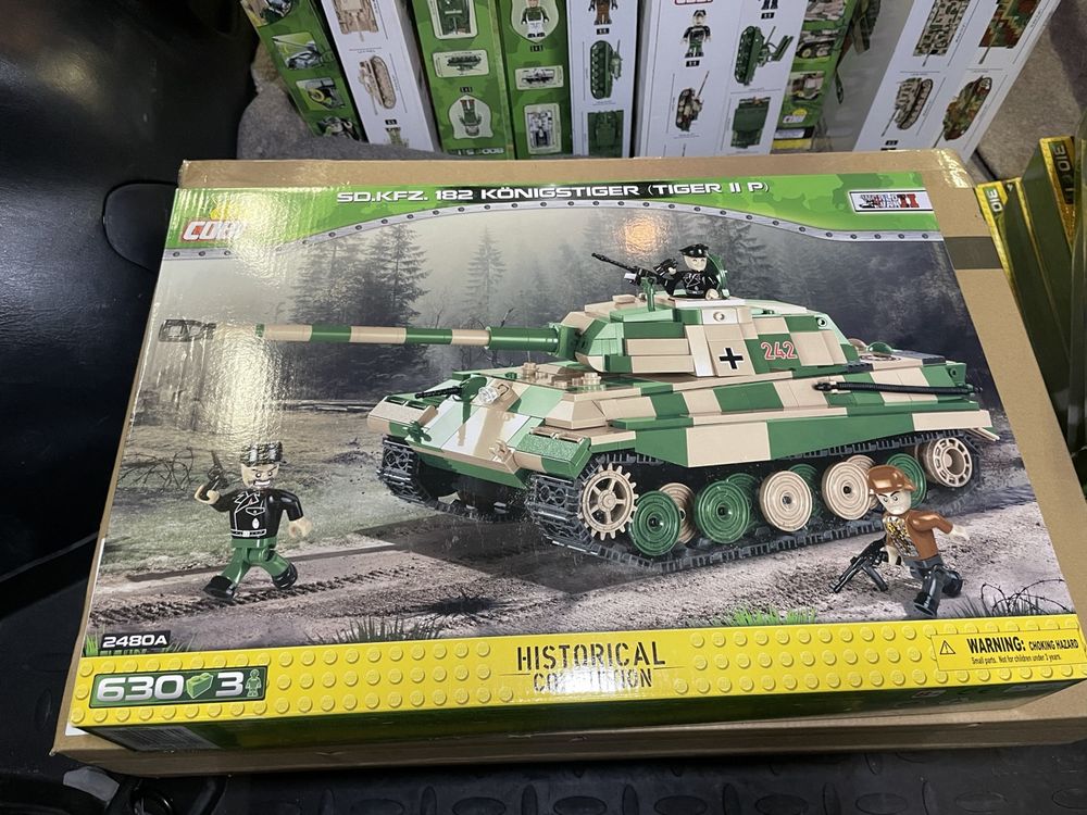 Cobi 2480A sd.kfz. 182 königstiger (tiger II P) (Neu und ...