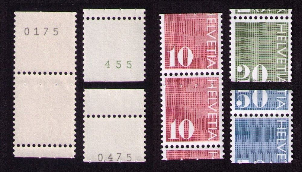 1970_483-485x_ Rollenmarken_Abart IM BILD GETRENNT_MIT Nr.!! (Neu ...