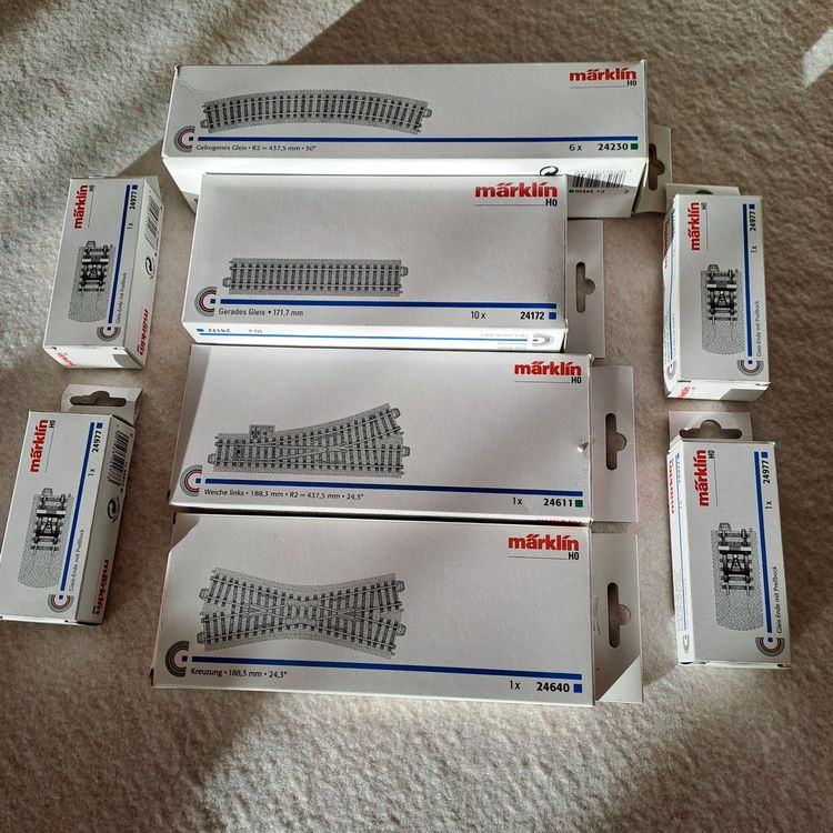 Märklin diverses Gleismaterial 24172-74030, OVP | Kaufen auf Ricardo