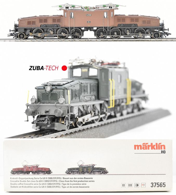 Märklin 37565 Krokodil-Doppelpackung Ce 6/8 II SBB Digital (Gebraucht ...