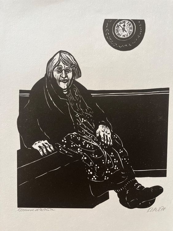 Heinz Keller (1928) Lithographie Handsigniert (Gebraucht) in Hochdorf für CHF 5 – mit Lieferung ...