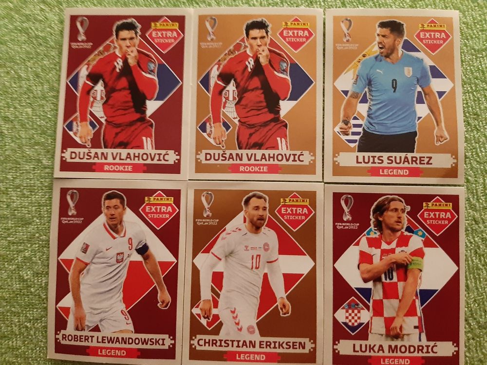 Panini 2022 6-Pack Extrasticker | Kaufen auf Ricardo