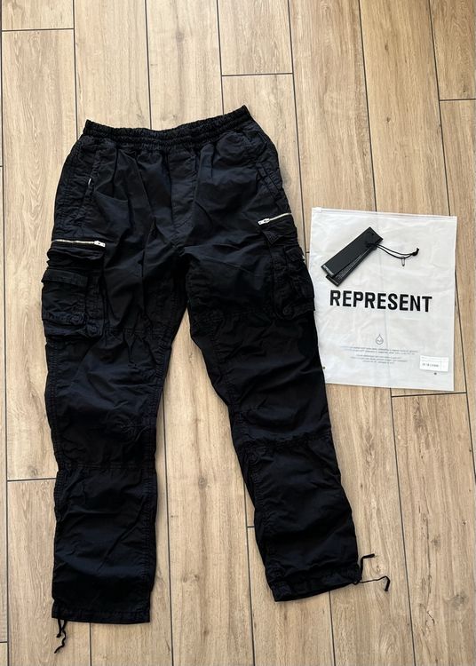 Represent cargo pants black men’s L (Gebraucht) in Savièse für CHF 45 ...