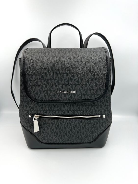 Michael Kors Rucksack black mit MK print (Neu und originalverpackt) in ...
