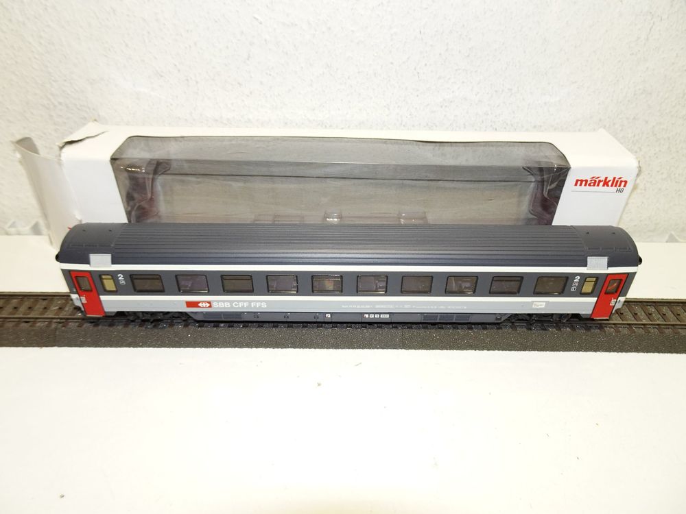 Märklin Personenwagen SBB 2. Kl. 302-1 LED HO 43670-06 (R2) (Gebraucht ...