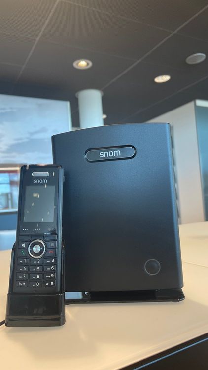 SNOM M65 Telefone mit Ladestationen und dazu Sender (Gebraucht) in ...