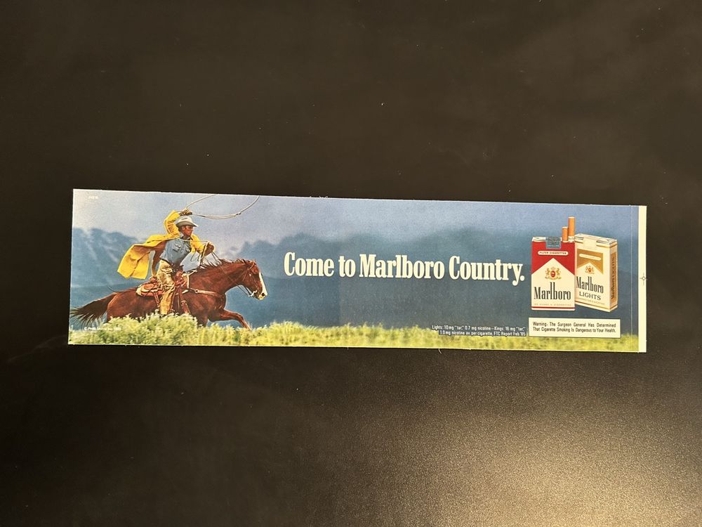 Marlboro Country Original Sticker (Gebraucht) in Schliern b. Köniz für ...