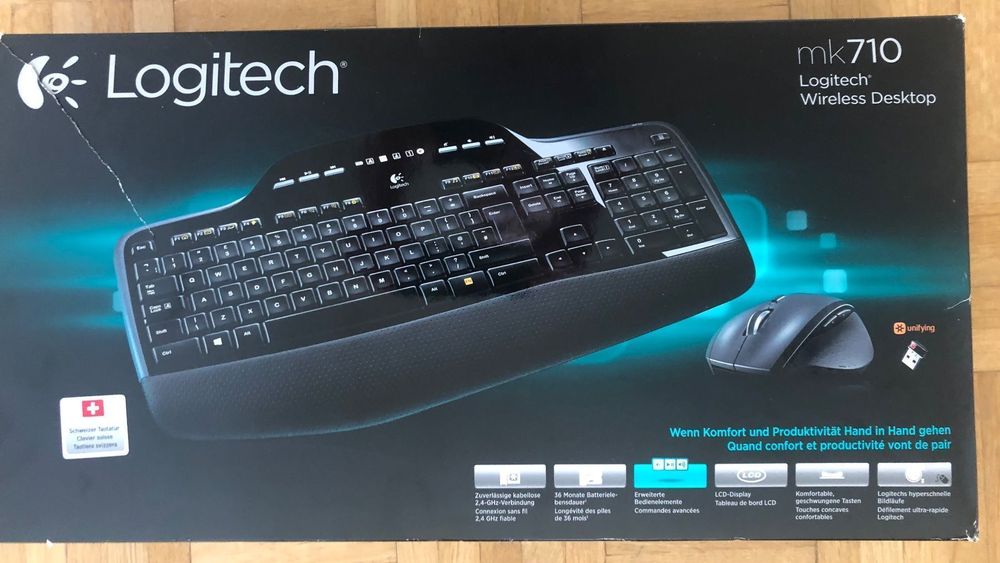 Logitech MK710 Wireless Keyboard without mouse | Kaufen auf Ricardo