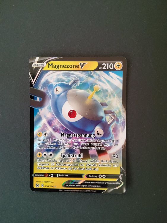 Pokemon karte Magnezone V | Kaufen auf Ricardo