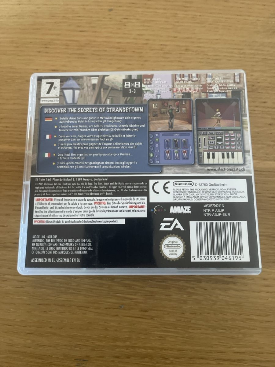 The Sims 2 Nintendo DS - Jeu complet en français! (Neuf (Voir ...