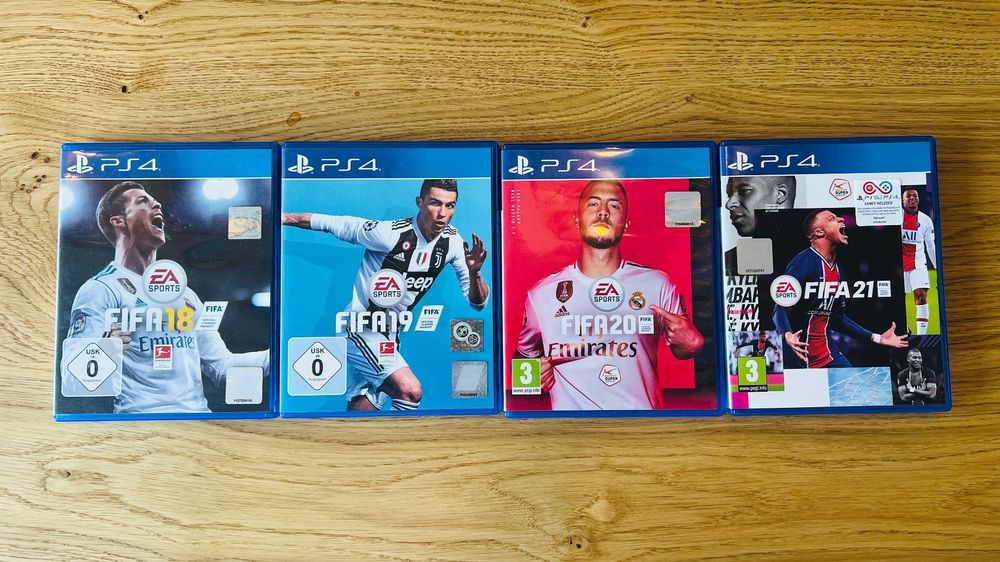 FIFA 2018 bis 2021 als Bundle für die PS4 Playstation4 Games (Gebraucht ...