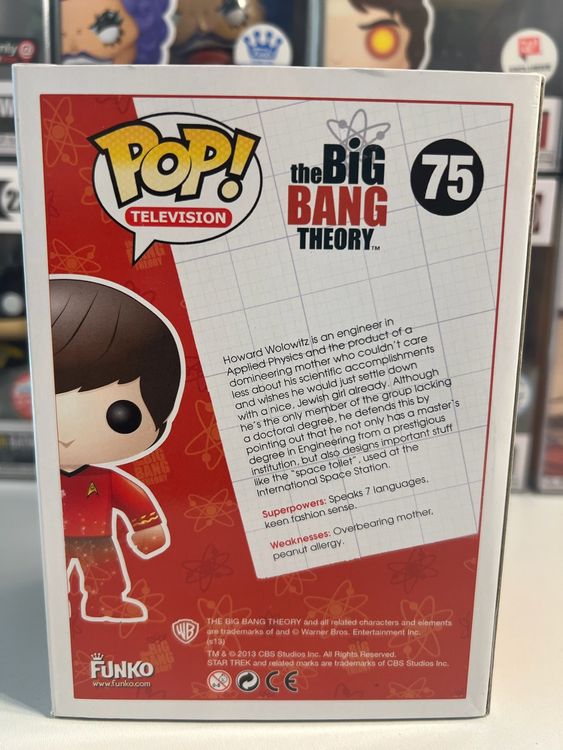 Funko POP! The Big Bang Theory Howard Wolowitz 1008 Pièces (D'occasion ...