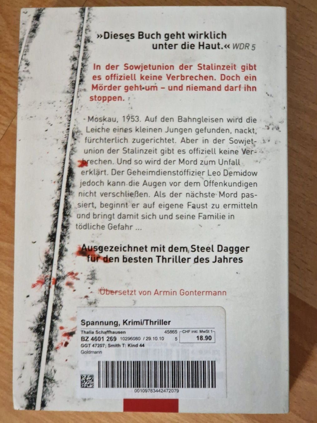 Tom Rob Smith Kind 44 Leo Demidow 1 Thriller (Gebraucht) in Neuhausen ...