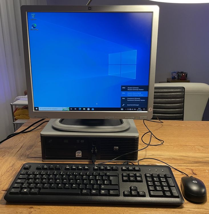 HP COMPAQ DC7800P SFF Core Duo E6750-16GB RAM-1TB-Win 10 Pro (Gebraucht ...