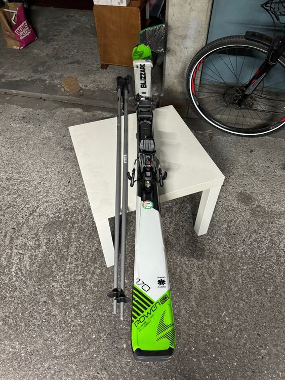 Pack Skis + Bâtons BLIZZARD POWER S3 (homme, 170 cm) (Gebraucht) in ...