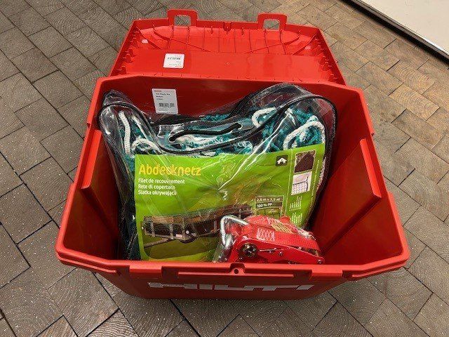 Hilti Box mit Abdecknetz + 2 Spannset (Neu und originalverpackt) in ...