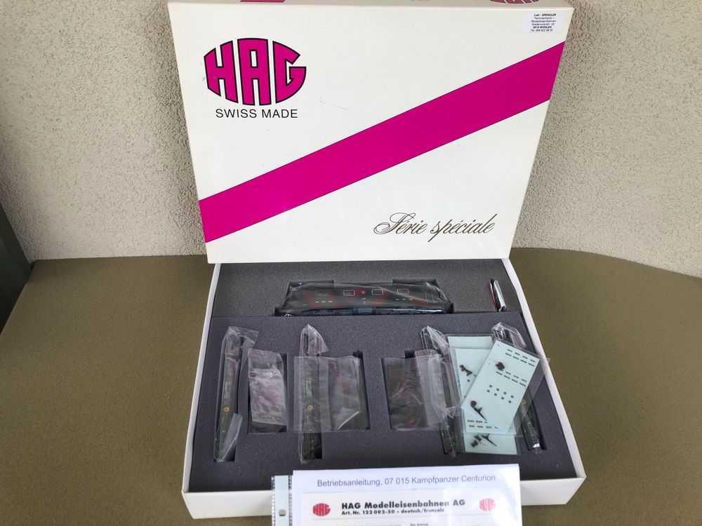 HAG Ae 6/6 Panzerzug 25 010-31 HO/AC digital sound (D'occasion) à ...