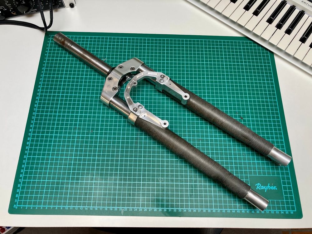 RETRO to refurbish! Pace RC35 Kevlar / Suspension Fork / 26" (Defekt ...