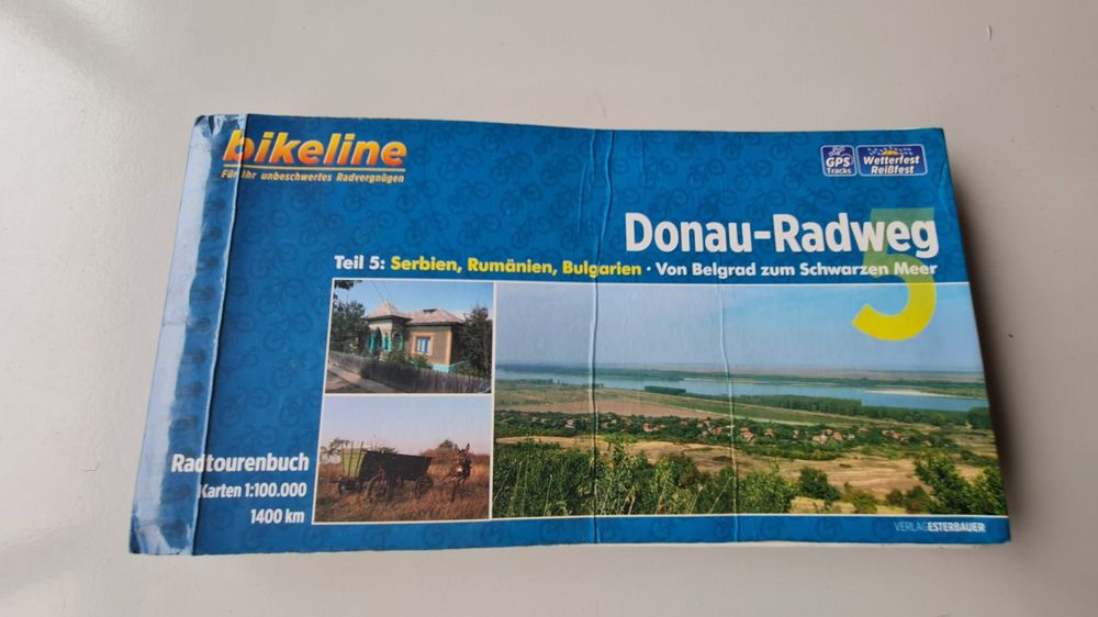 Radtourenbuch "Donau-Radweg", von Belgrad zum schwarzen Meer (Gebraucht) in Bern für CHF 5 – mit ...