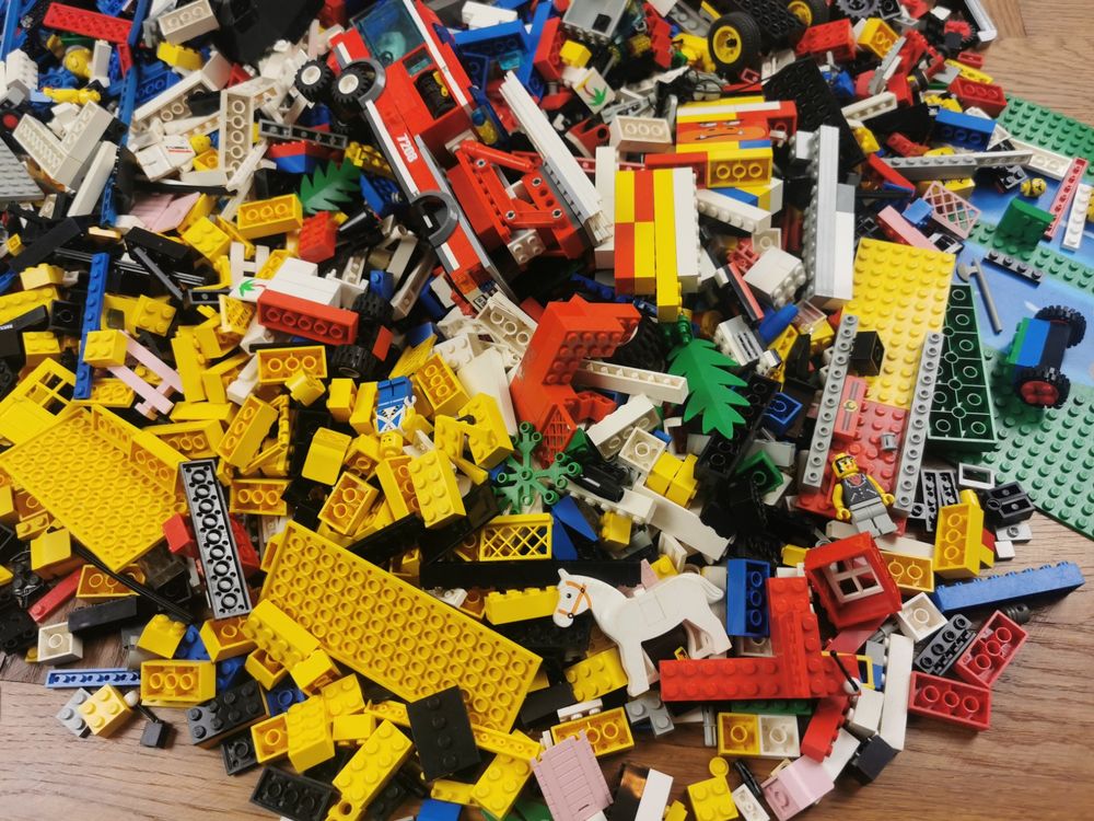 XXL Lego System Mix gebrauchte Bausteine Lot en vrac Kiste | Kaufen auf Ricardo