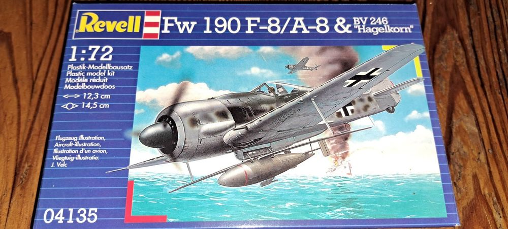 Fw 190 F-8/A-8 1/72 revell 04135 (Neu (gemäss Beschreibung)) in ...