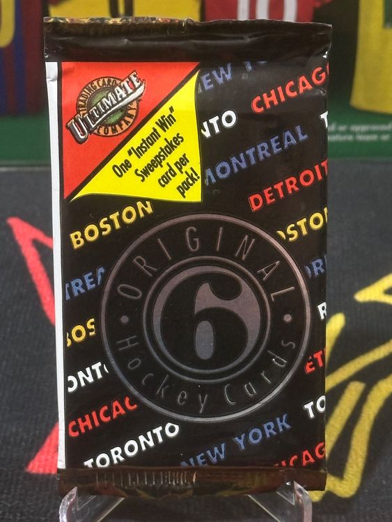 🔥 1992 Pro Set – Original Six Hockey 🔥 💎 Sealed Pack (Neu und ...