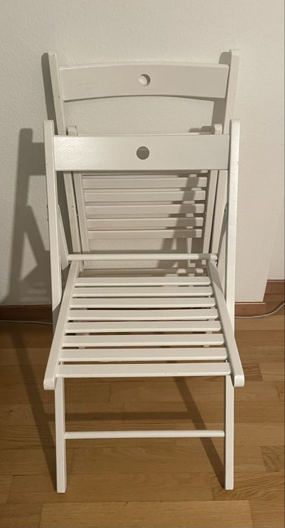 Two foldable chairs IKEA TERJE (Gebraucht) in Altdorf UR für CHF 4.5 – nur Abholung auf Ricardo ...