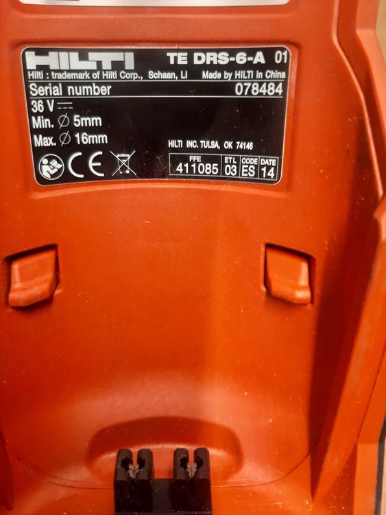 HILTI TE DRS-6-A Staubsaugvorrichtung (Gebraucht) in Winterthur für CHF ...