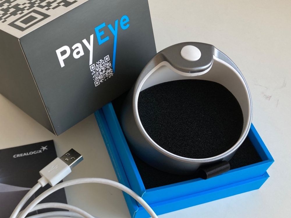 PayEye – Swiss QR Code Reader (silver) full set, NP 180.- (Gebraucht ...