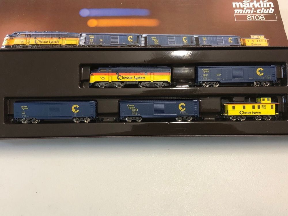 Märklin 8106 F7 Chessie System (Neu und originalverpackt) in ...