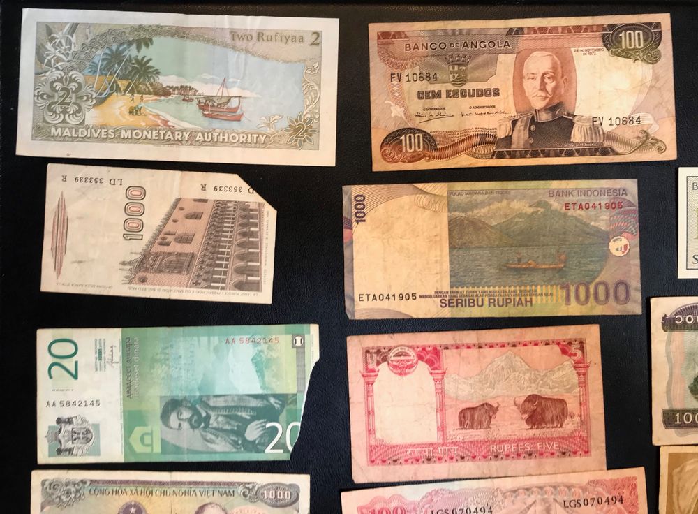 20 antike Banknoten Welt und 1 Fun Note (Gebraucht) in für CHF 2 – mit ...