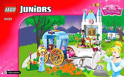 Lego 10729 Cinderellas Märchenkutsche (2016) Disney Princess (Gebraucht ...