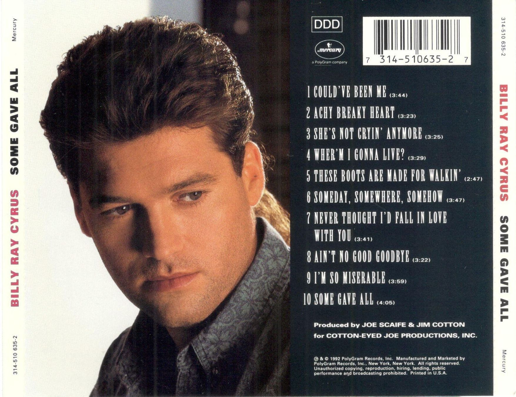 Billy Ray Cyrus CD Some Gave All (Gebraucht) in St. Margarethen TG für ...