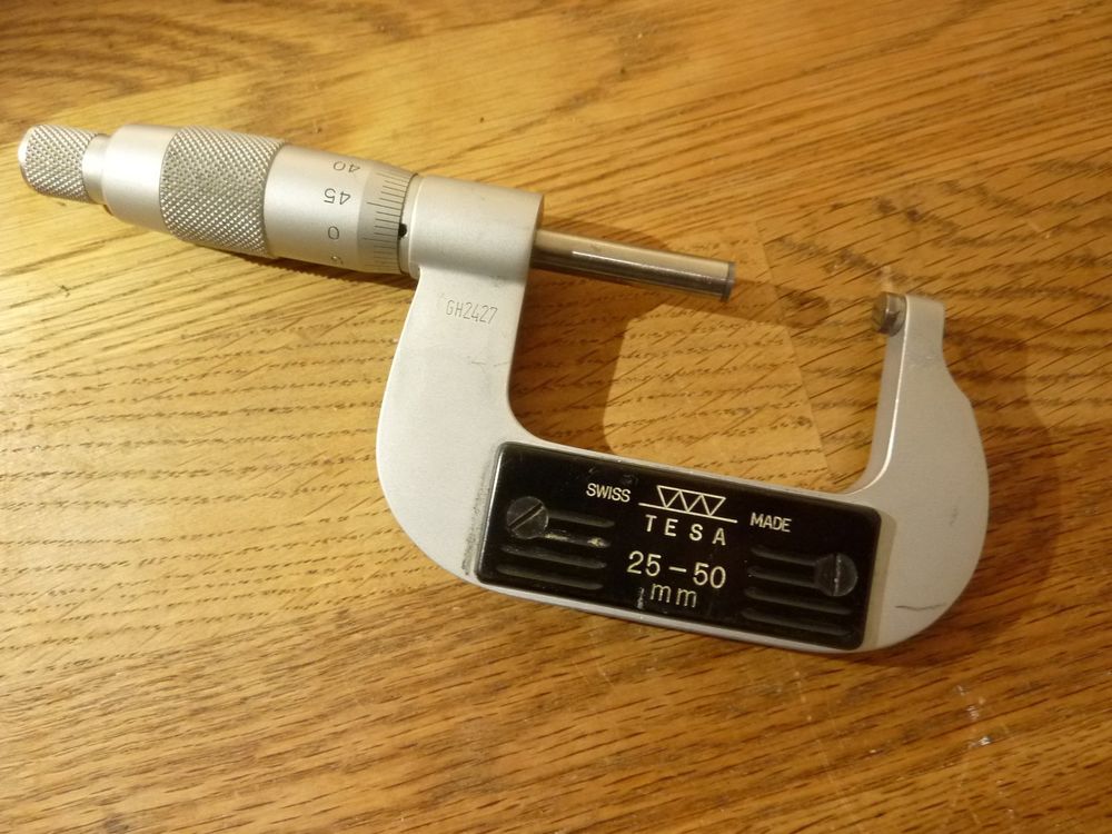 TESA Swiss Made Micrometer 25 - 50 (Gebraucht) in Hochfelden für CHF 41 ...