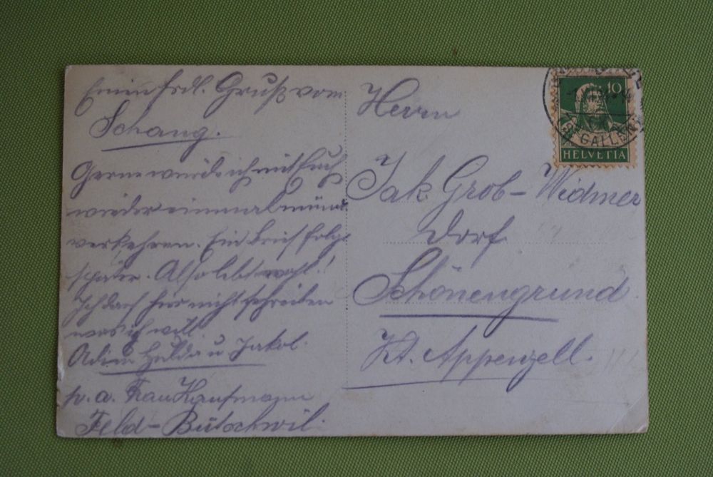 AK Brunnadern, Gasthaus zur Krone, Neckertal (Gebraucht) in Herisau für CHF 2.9 – mit Lieferung ...